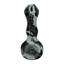 Eyce Spoon: Silicone Pipe w/ Glass Bowl + Lifetime Warranty