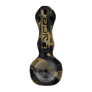 Eyce Spoon: Silicone Pipe w/ Glass Bowl + Lifetime Warranty